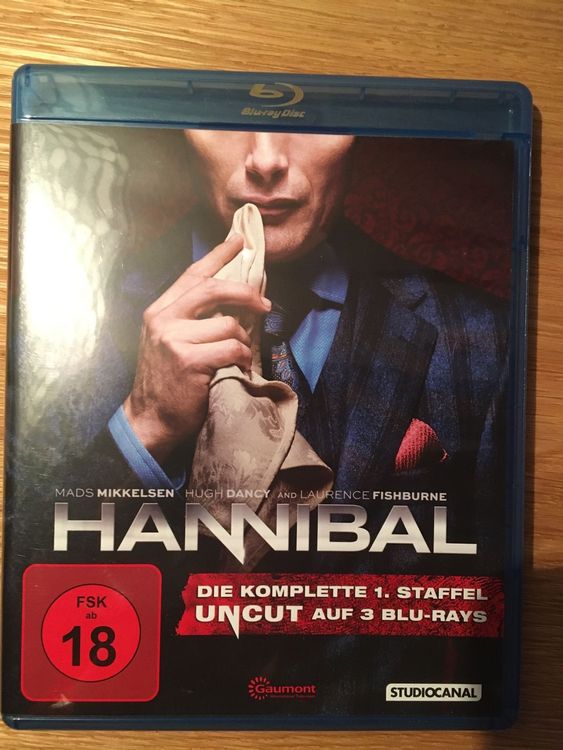 BlueRay HANNIBAL, Komplette 1. Staffel, FSK ab 18Jahren | Kaufen auf ...