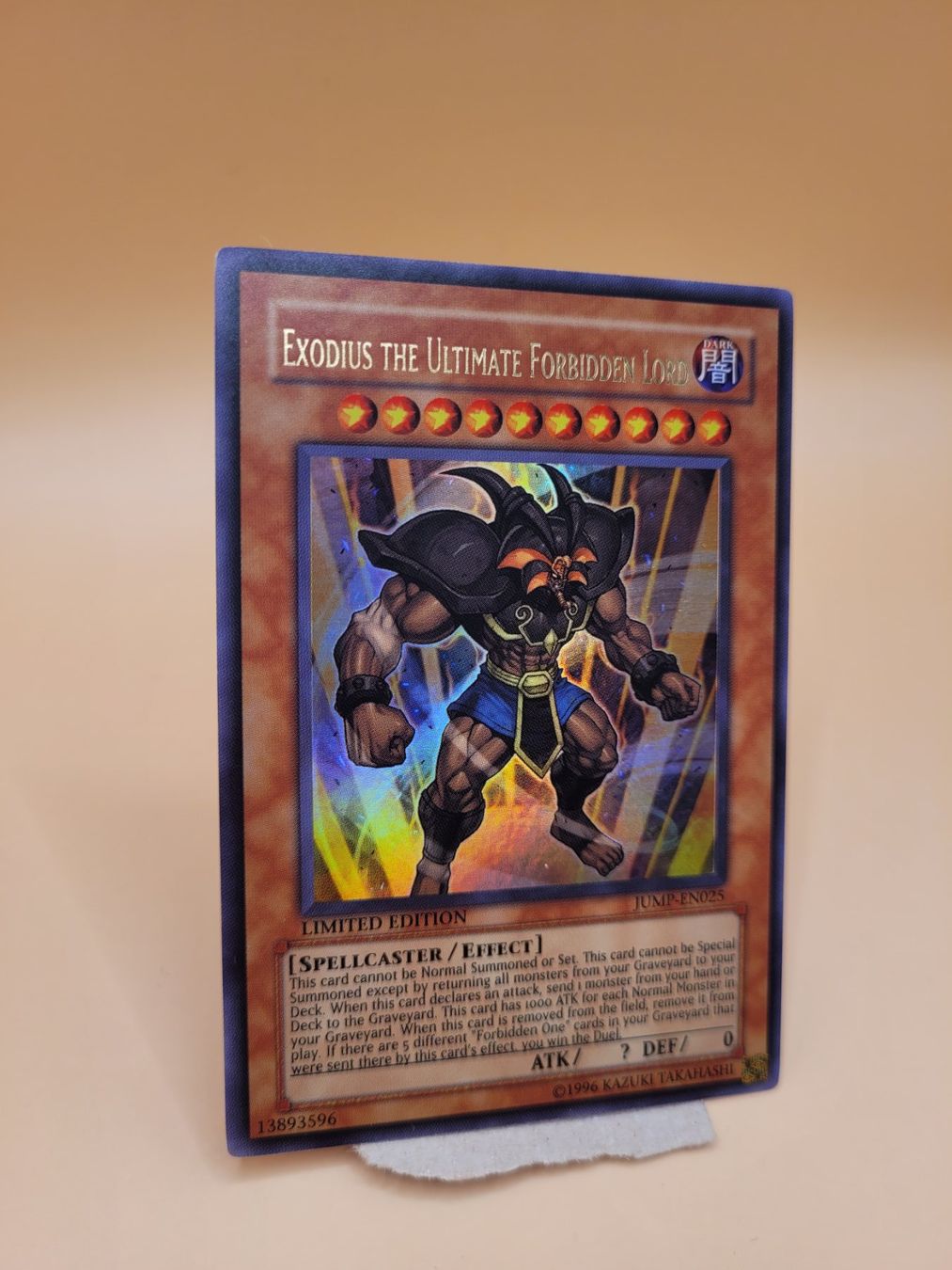 Yu-Gi-Oh! Karte - Exodia the Ultimate Forbidden Lord - JUMP (Gebraucht ...