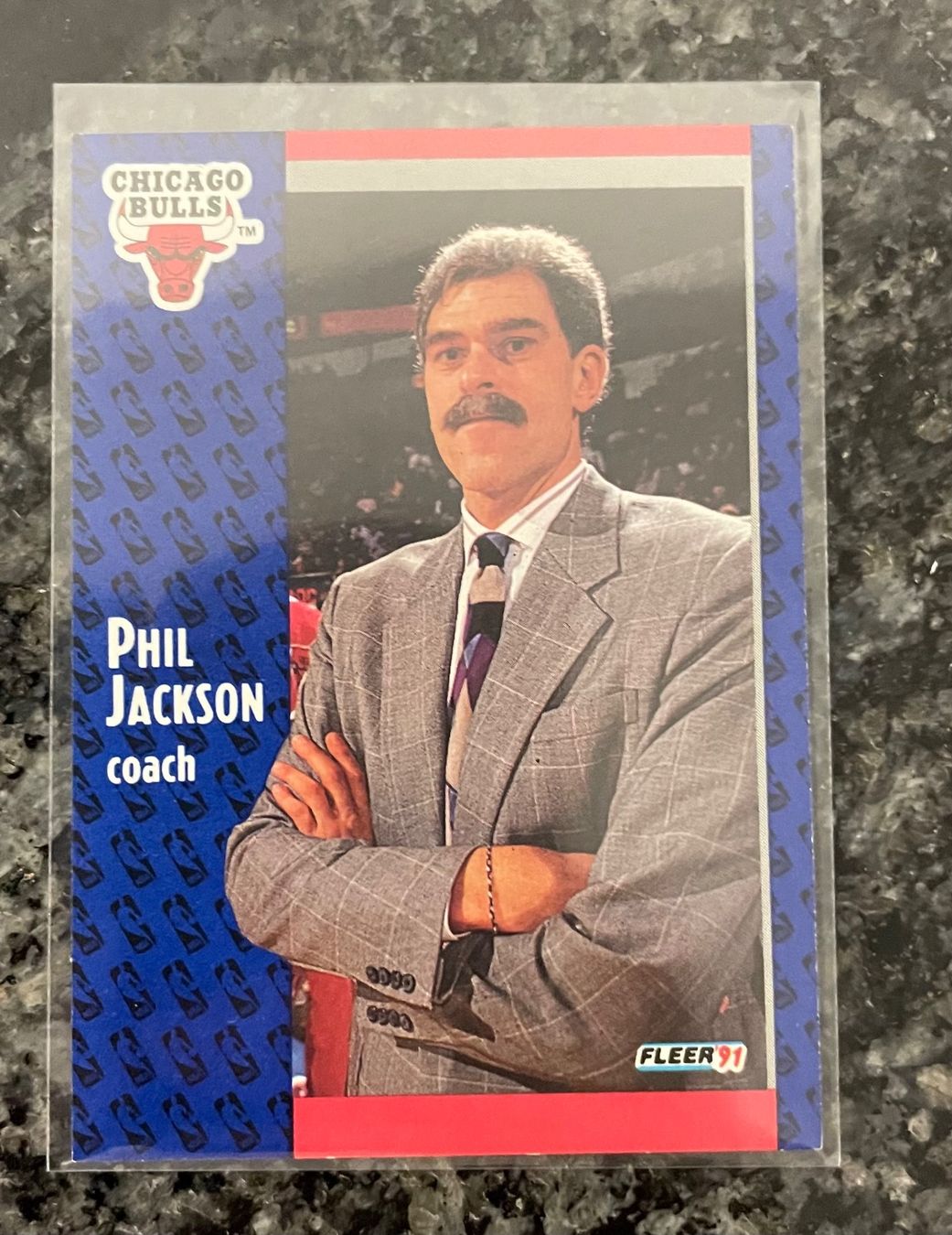 NBA Phil Jackson Fleer 90/91 Card (Neu (gemäss Beschreibung)) in ...
