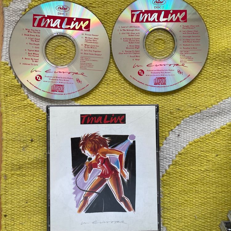 TINA TURNER-2CD TINA LIVE IN EUROPE88 (Gebraucht) in Rorschacherberg für CHF 4.9 – mit Lieferung ...