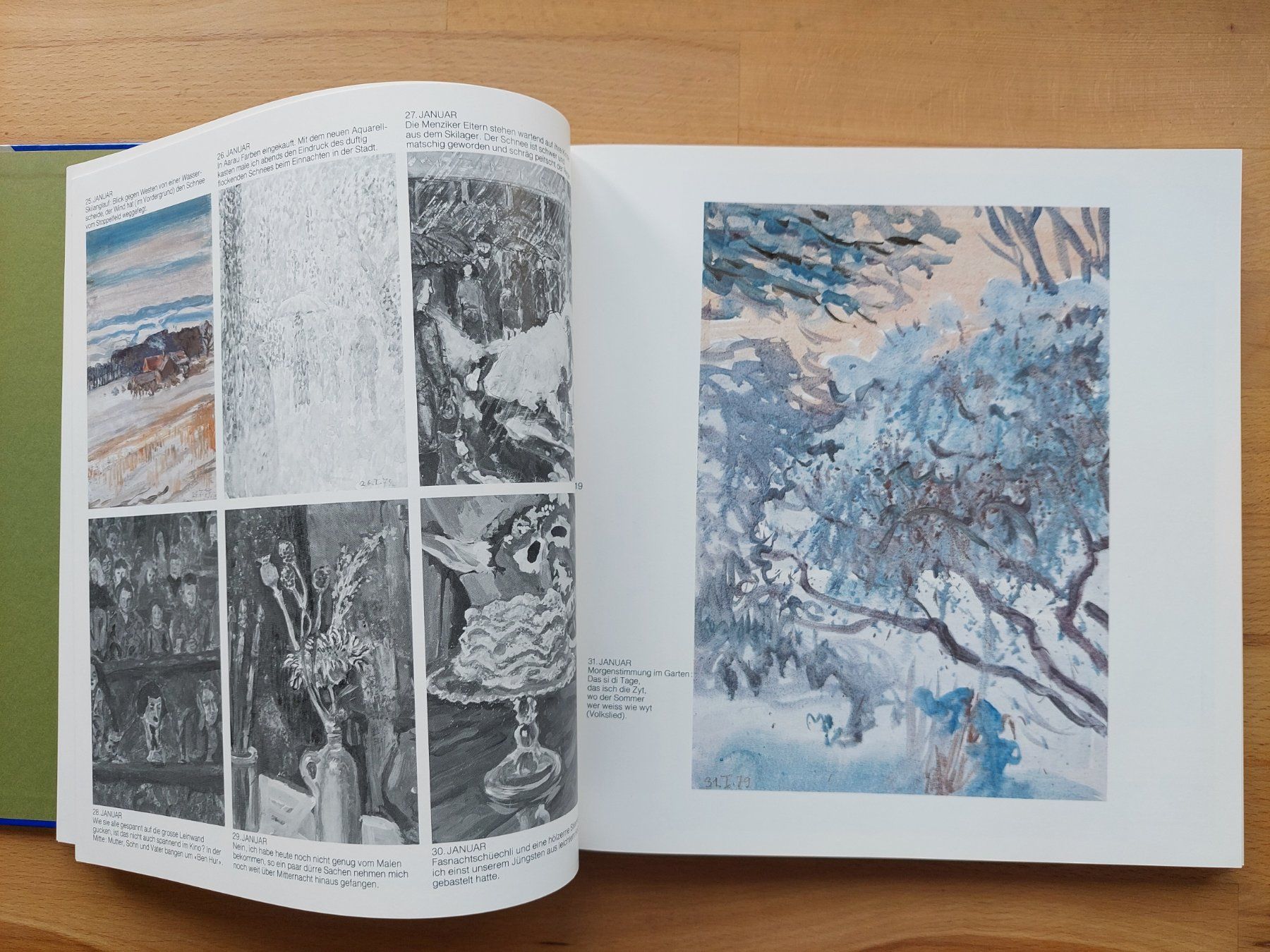 Das Tagebuch des Malers Adolf Weber mit original Grafik sign (Gebraucht ...