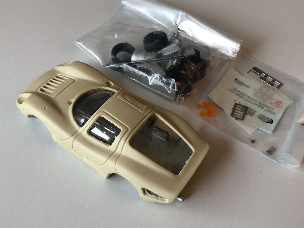 FIAT ABARTH 1600 OT COUPE PROTOTIPO – BARNINI Bausatz 1/43 (Neu (gemäss Beschreibung)) in ...