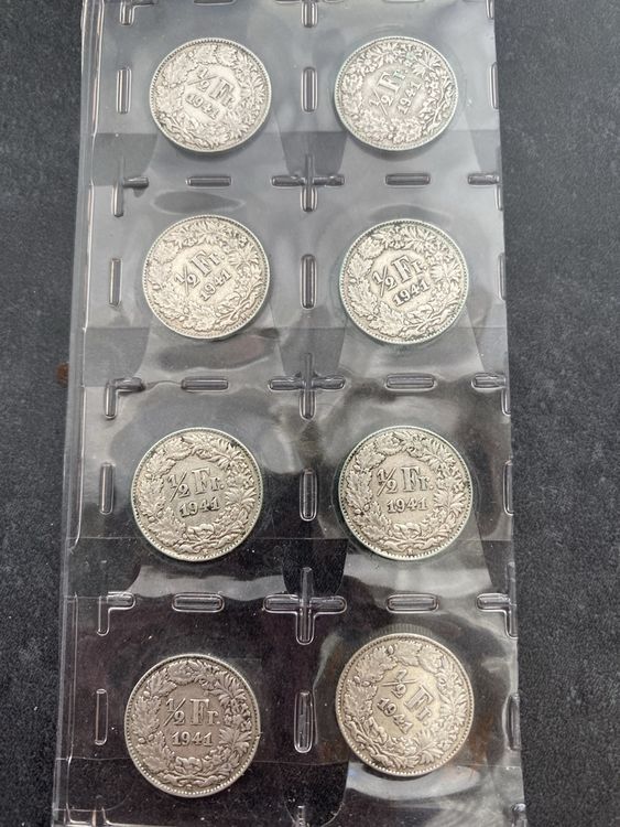Highlight Lot Silber 50 Rappen 1941 Selten! (Gebraucht) in Büttikon AG für CHF 16.9 – mit ...