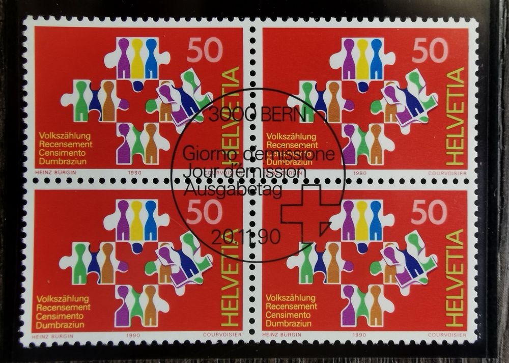 TR103 Bloc Timbre Suisse 1990 (Gebraucht) in Cousset für CHF 0.65 – mit Lieferung auf Ricardo kaufen