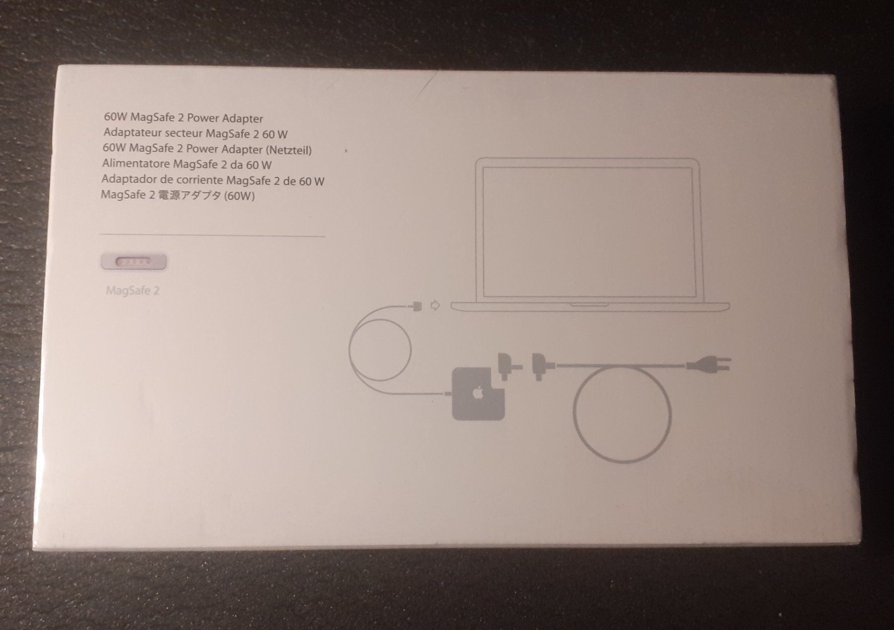Apple Ladegerät/Chargeur Magsafe 2 60 W Power Adapter (Neuf avec ...