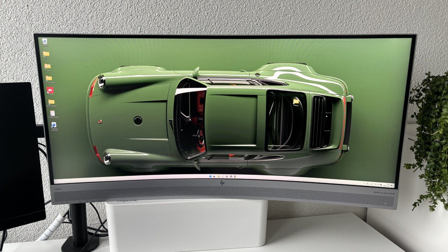 Monitor 34" LED HP S340c 3440x1440 HDMI DP USB-C USB (Gebraucht) in ...