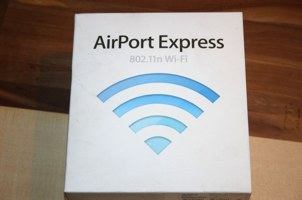 Apple Airport Express 802.11n Wi-Fi mit OVP und CD (Gebraucht) in ...