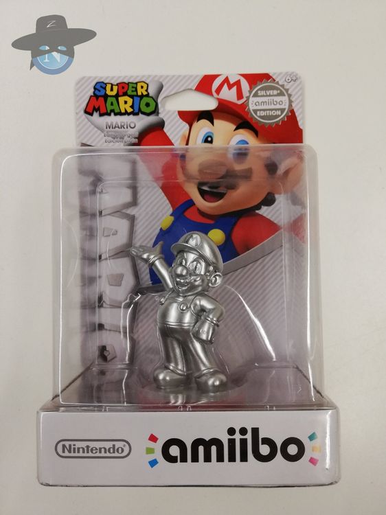 Mario Silver silber Edition / Amiibo Nintendo / NEU (Neu (gemäss ...