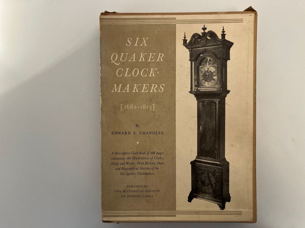 Six quaker Clock - Makers, Edward E. Chandlee ///A197 | Kaufen auf Ricardo