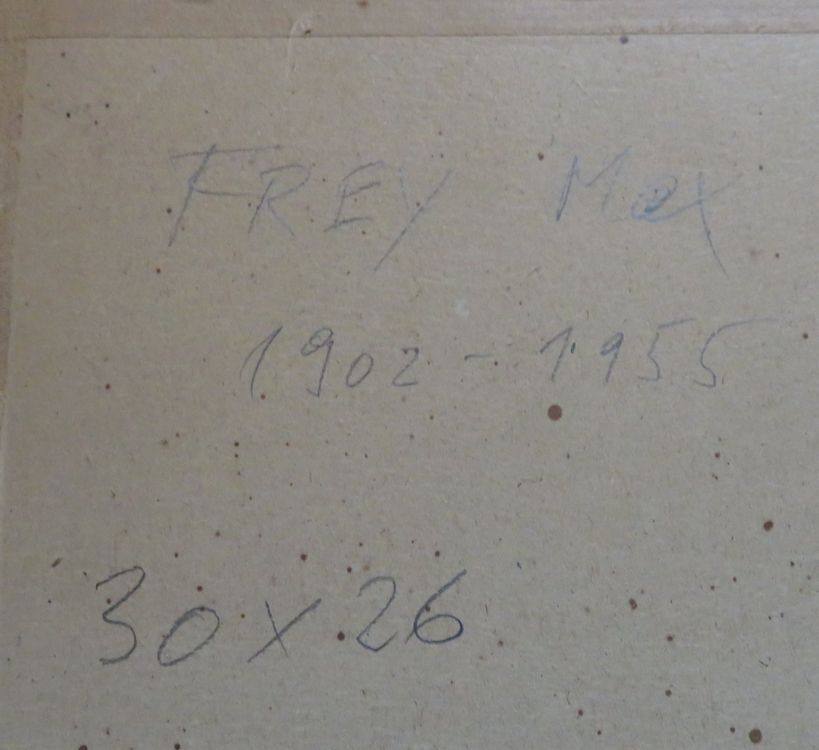 Gemälde Aquarell Porträt junge Frau von Max Frey 1902 1955 (Gebraucht) in Tüscherz-Alfermée für ...