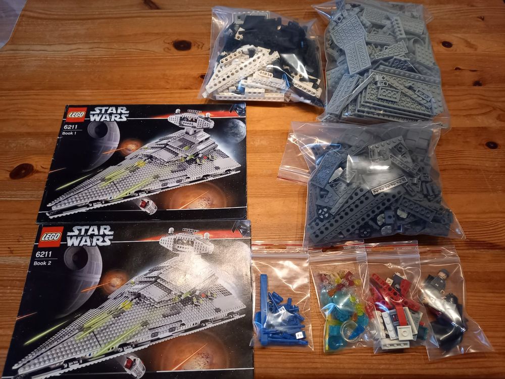 Lego Star Wars 6211 Imperial Star Destroyer (Gebraucht) in Birrhard für ...
