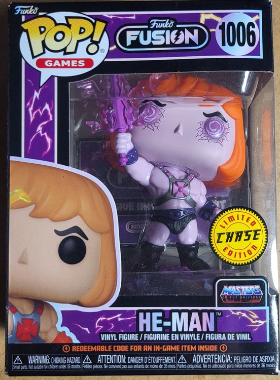 Funko Pop He-Man Fusion CHASE (Neu (gemäss Beschreibung)) in Montet ...