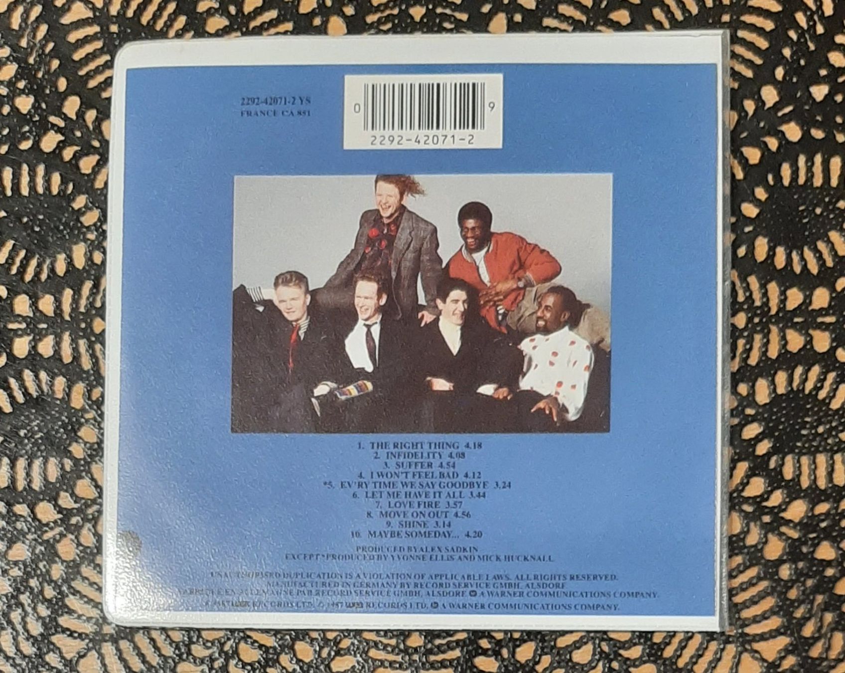 Simply Red - Men And Women, UK Pop CD Album 1987 (Gebraucht) in ...