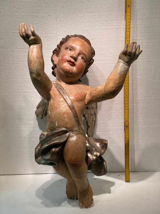 Antike Engelfigur (links) / Kirche / Deko / Putti / Putto (Gebraucht ...