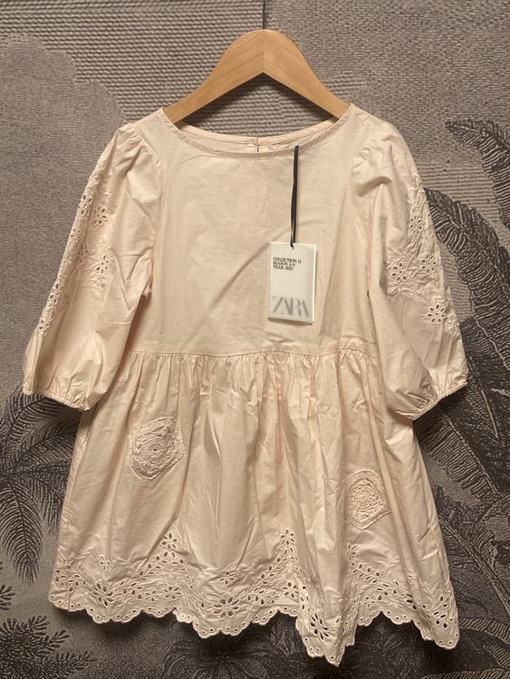 Neues Zara Mädchenkleid 100% Baumwolle Gr.116 | Kaufen auf Ricardo