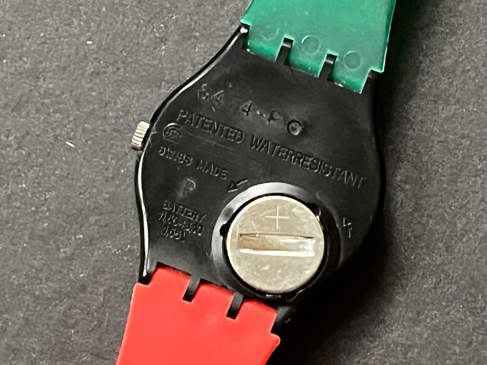 Swatch Sir Swatch GB111 1986 Rarität Code „P“ - Top Zustand (Gebraucht ...