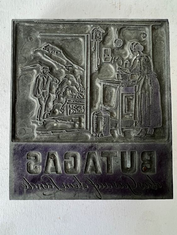 Antiker Stempel / Schablone BUTAGAS (Gebraucht) in Konolfingen für CHF ...