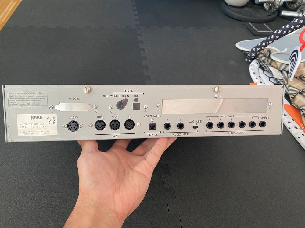 Korg Triton Rack Synthesizer | Kaufen auf Ricardo