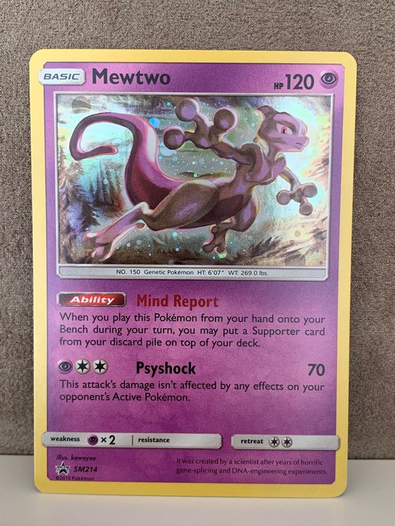 Mewtwo Holo Promo ENG Pokemon SM214 (Gebraucht) in Fislisbach für CHF 3 ...