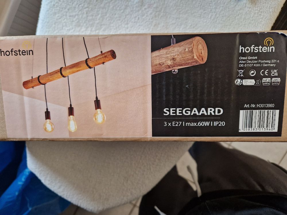 Nuova lampada a sospensione (Nuovo e nell'imballaggio originale) a ...
