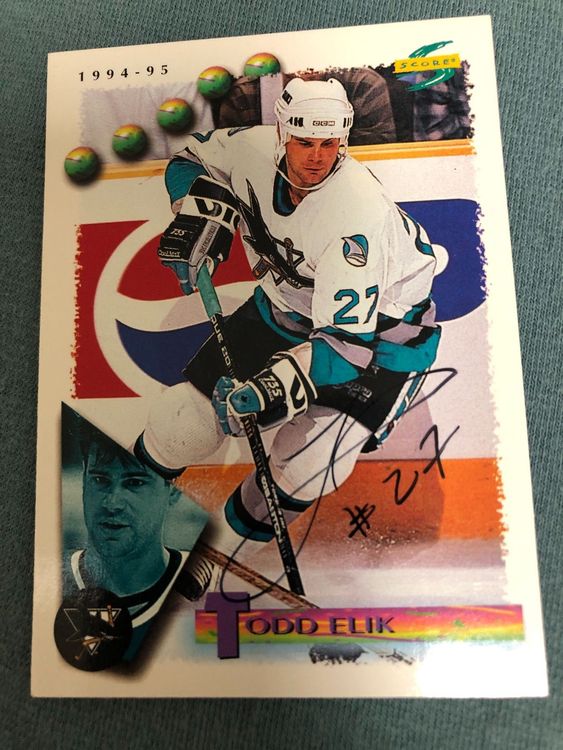 Todd Elik EVZ Lugano Langnau Hockey Card | Kaufen auf Ricardo