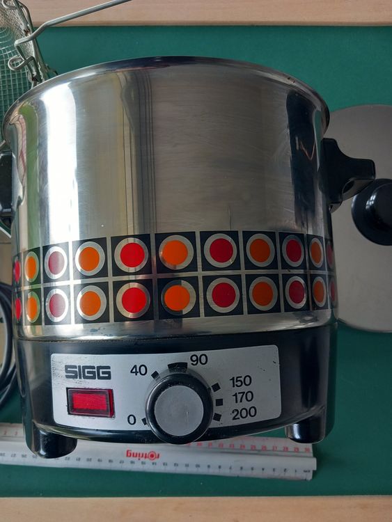 Fritteuse SIGG fast wie neu (Gebraucht) in für CHF 89 – mit Lieferung ...