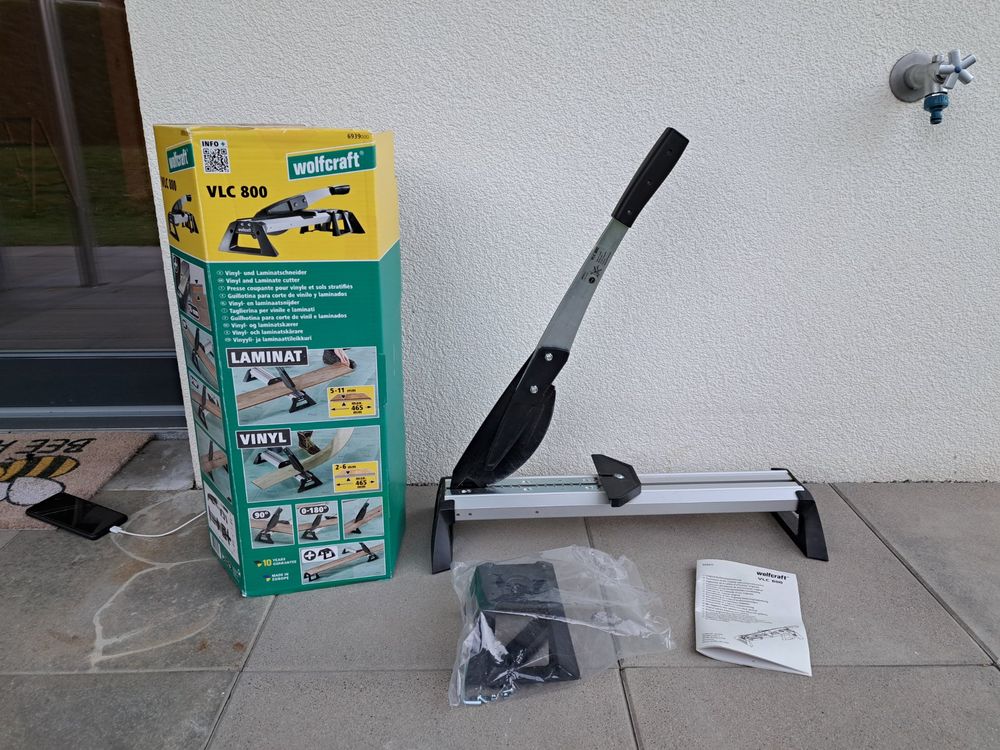 Laminatschneider wolfcraft VLC 800 | Kaufen auf Ricardo