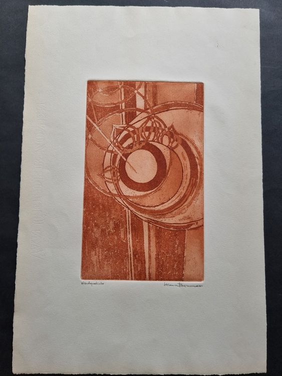 KLAUS BRUNNER RADIERUNG AQUATINTA SIGNIERT NUMMERIERT 3/14 (Gebraucht) in Gersau für CHF 28 ...