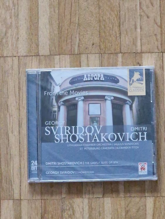 Neue Cd Svridov Shostakovich From The Movies Neu Und