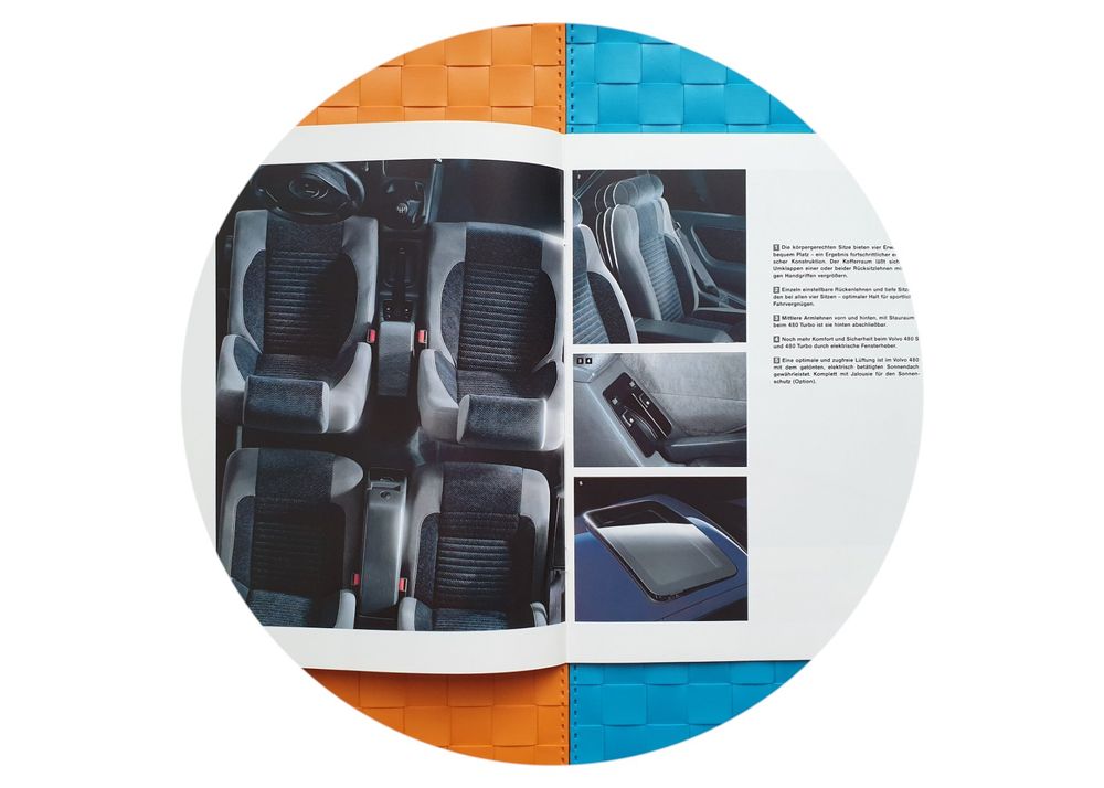 VOLVO 480 S / 480 TURBO - 1993 - Prospekt / Katalog (Neu (gemäss ...