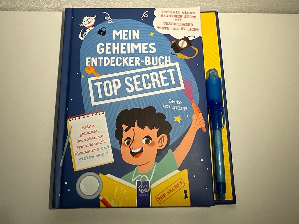📖 Mein geheimes Entdecker–Buch Top Secret 📖 | Kaufen auf Ricardo