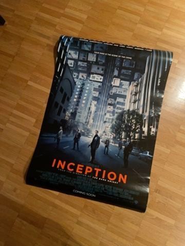 Filmplakat INCEPTION Top Zustand (Gebraucht) in Zürich für CHF 20 – mit ...