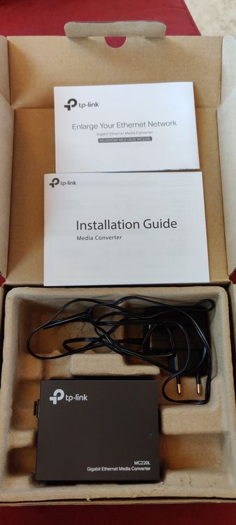 Convertisseur de média Gigabit Ethernet TP-LINK MC220L | Kaufen auf Ricardo