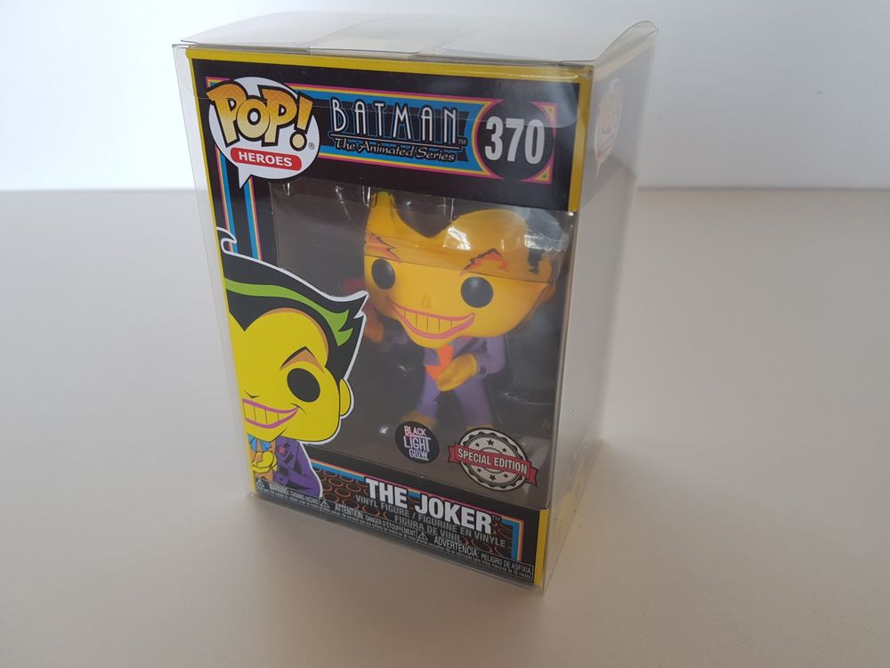 Funko Pop Joker Batman 370 Glow Special Edition (neu) (Neu und ...