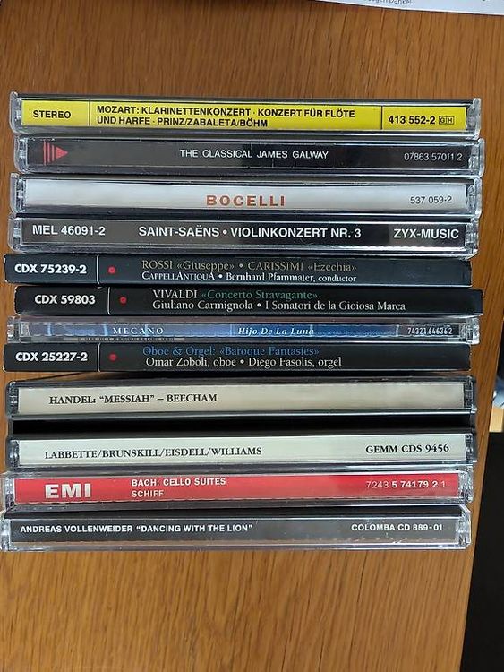 12 Classic CDs (Gebraucht) in Windisch für CHF 30 – mit Lieferung auf ...