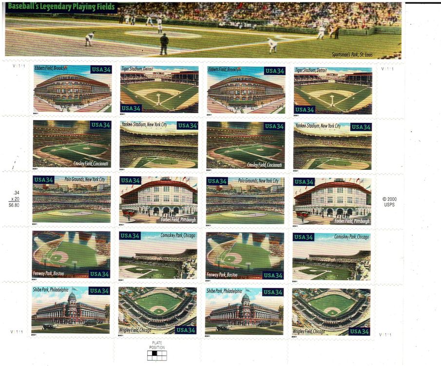 USA Baseball legendäre Stadien 1 KB ** (Neu (gemäss Beschreibung)) in ...