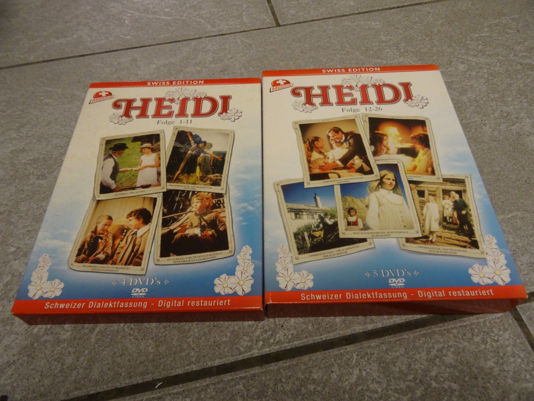 Heidi DVD Swiss Edition, Folge 1-26 DVD SCHWEIZER DIALEKT (Gebraucht ...