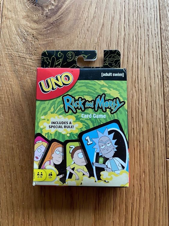 Rick and Morty Uno Kartenspiel NEU (Neu und originalverpackt) in Flums ...