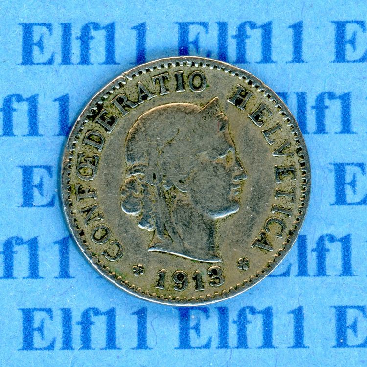 CHF___0.05 1913 -ss 5 Rappen (Gebraucht) in Widnau für CHF 2 – mit Lieferung auf Ricardo kaufen