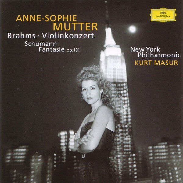 Anne-Sophie Mutter BRAHMS SCHUMANN Kurt Masur New York CD (Gebraucht ...