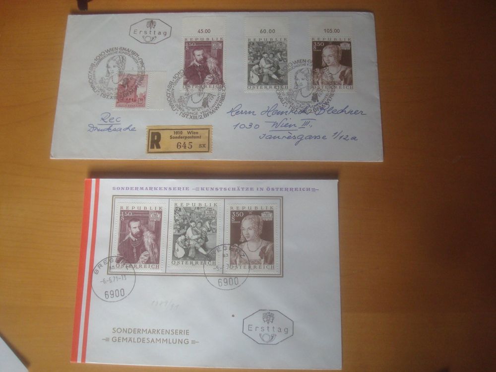 AUT 1971 FDC Gemeldesammlung | Kaufen auf Ricardo