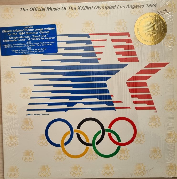LP The Official Music of the Olympic Games 1984 Los Angeles (Gebraucht ...