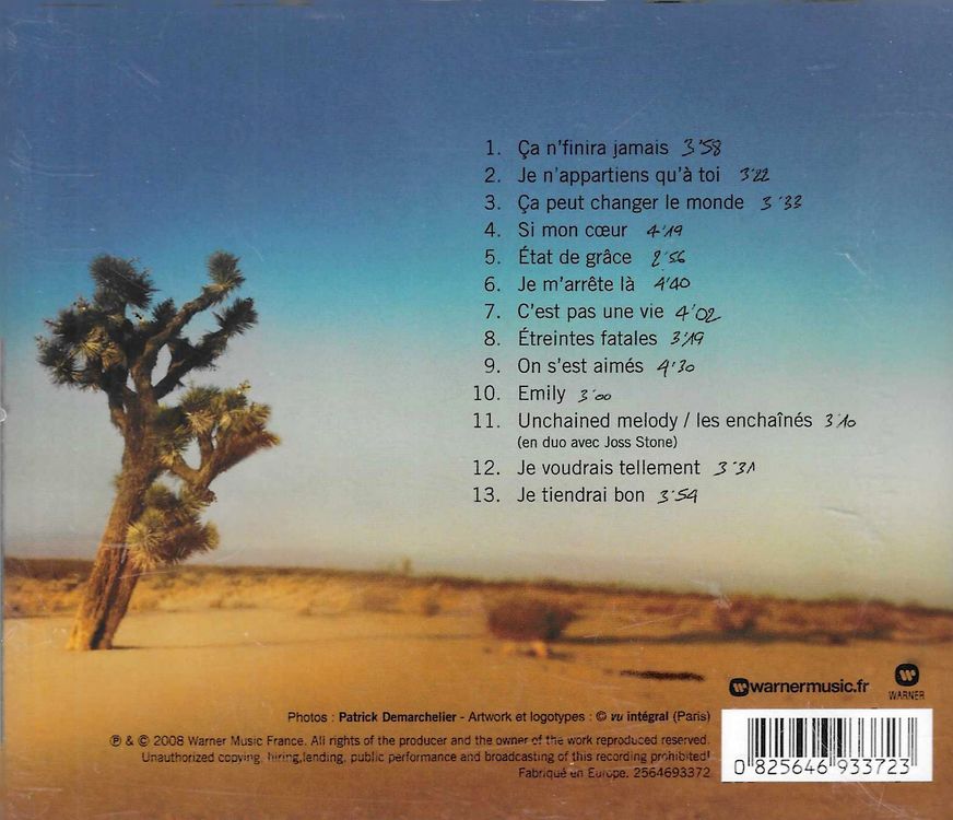 Johnny Hallyday 2 CD's - Ca ne finira jamais & le cœur d'un | Kaufen ...