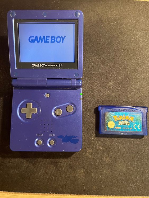 Gameboy Advance SP + Pokemon Saphir Kyogre Nintendo Original (Gebraucht) in St. Gallen für CHF ...