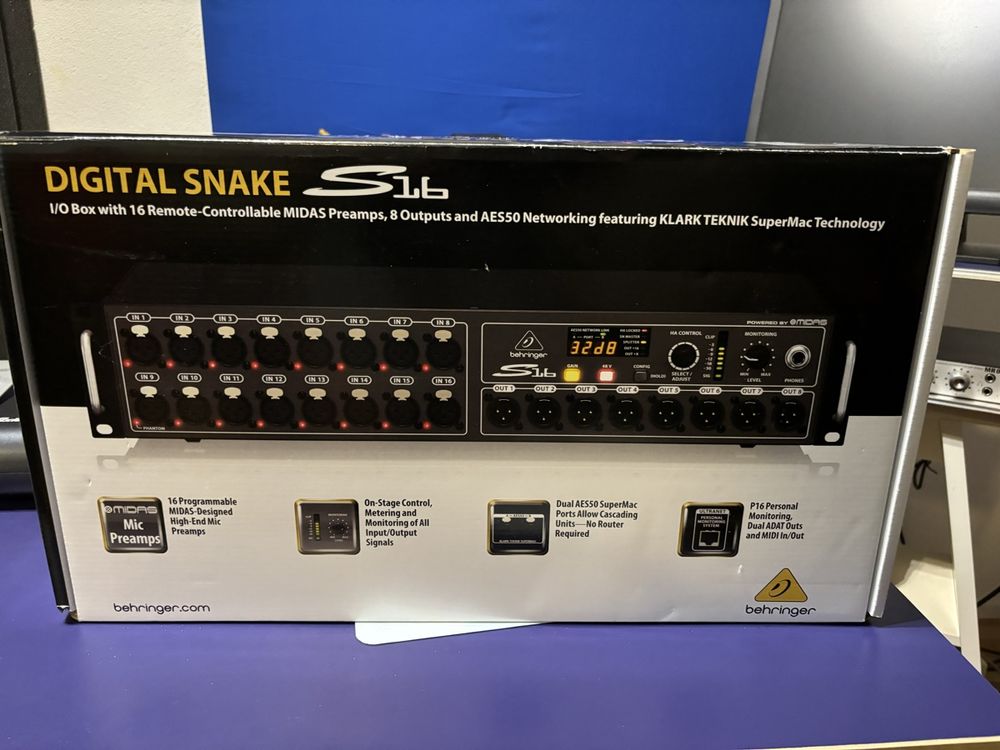Behringer Digital Snake S16 (Gebraucht) in Wilen b. Wil für CHF 300 ...