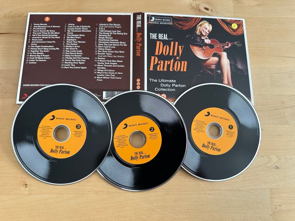 DOLLY PARTON The ulimate 3 CD set country HIts Kult Top (Gebraucht) in ...