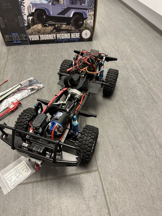 RC4WD Scale Crawler Land Rover Defender D90 (Gebraucht) in Meilen für ...