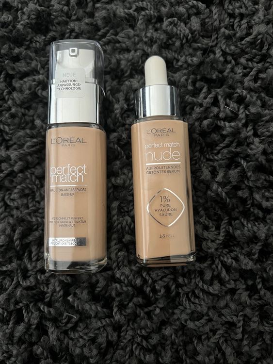 Loreal Perfect Match Foundation und Serum NEU (Neu und originalverpackt ...