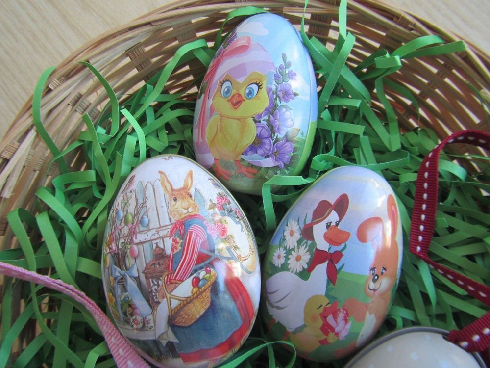 Blecheier Ostereier Osterhase Ostern | Acheter sur Ricardo