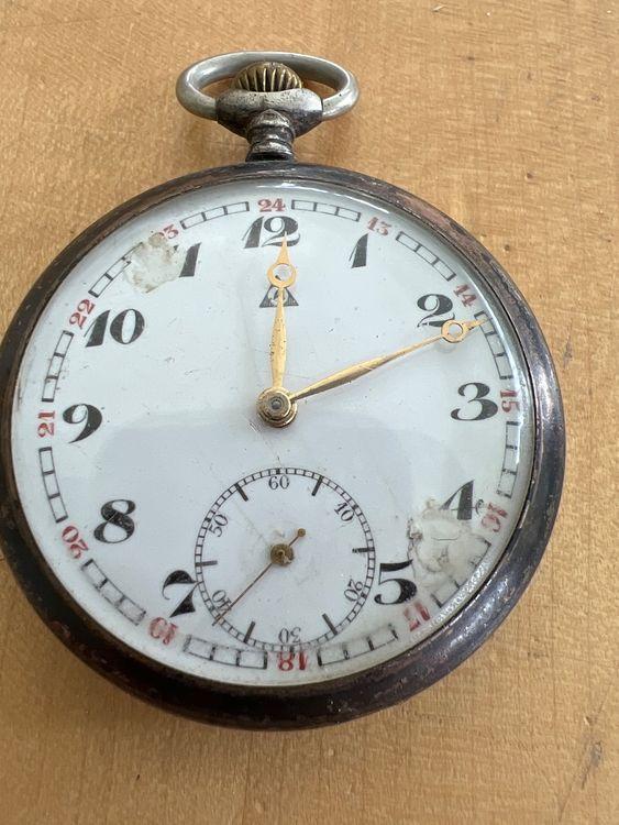 Antike Taschenuhr echt Silber 49 mm (Gebraucht) in Pfeffingen für CHF 18 – mit Lieferung auf ...